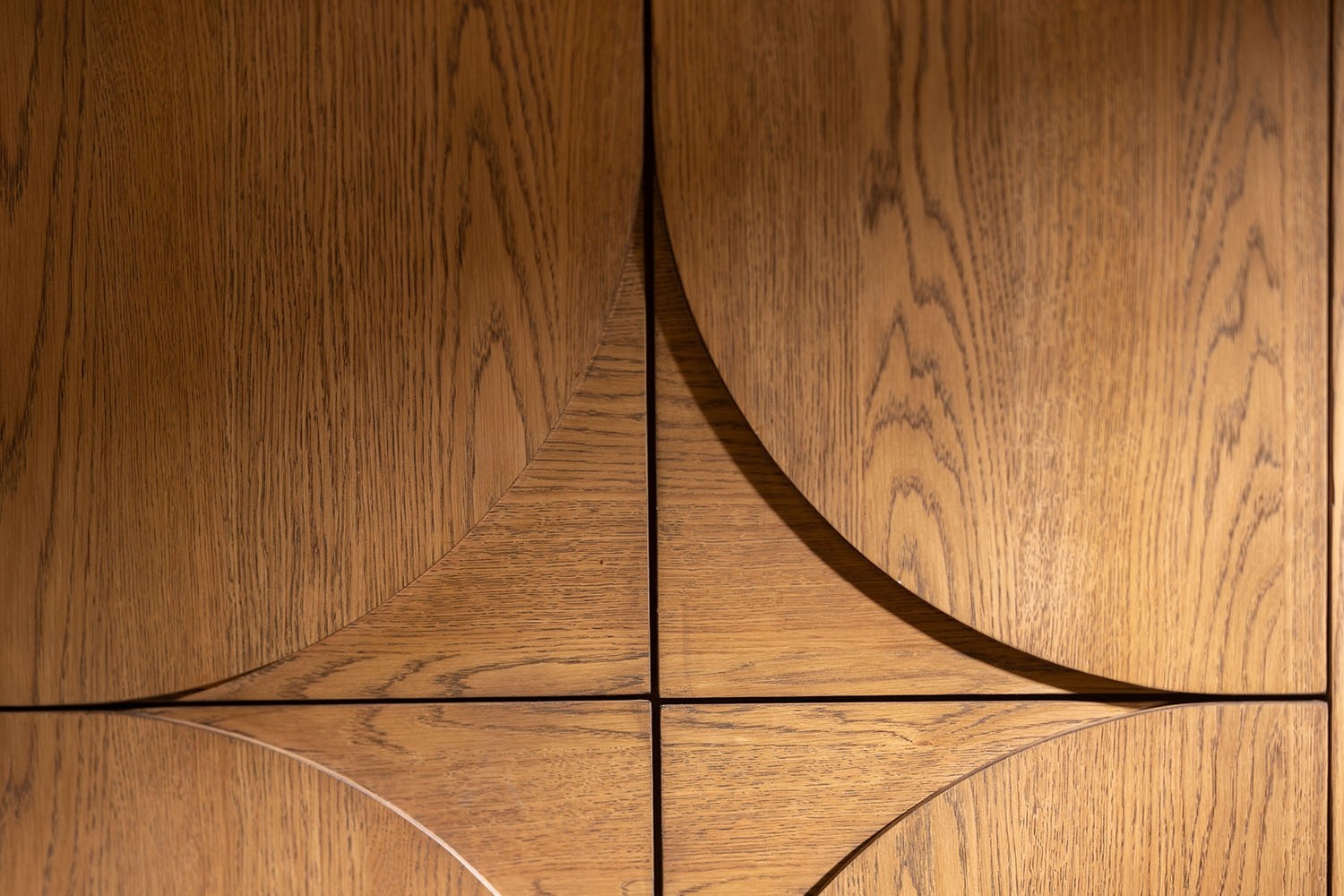 Austin Warm Oak Highboard Cabinet | Furniture World