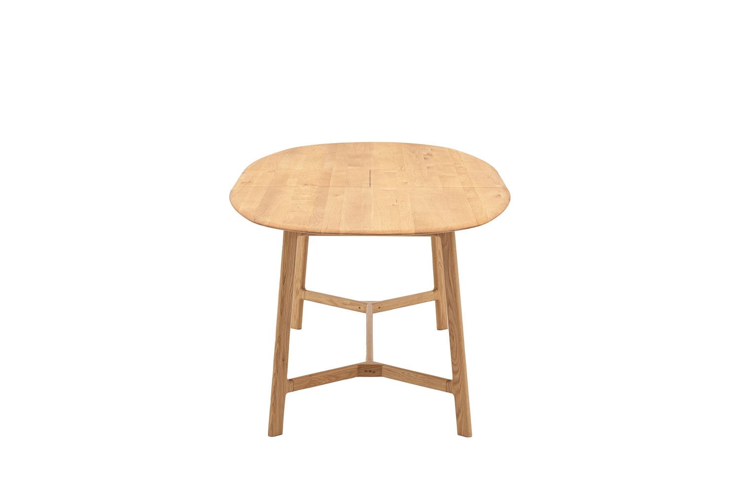 Gallery Direct Madrid Extending Dining Table in Oak | Furniture World