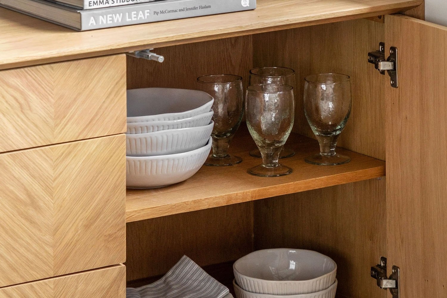 Gallery Direct Milano Oak Large Sideboard | Furniture World