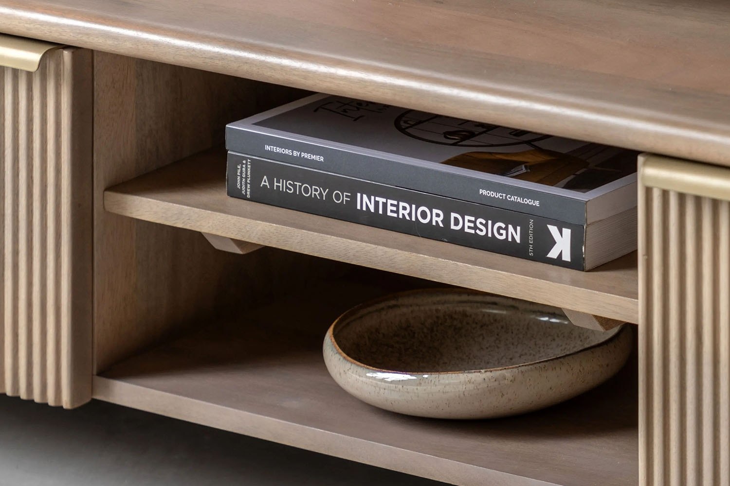 Gallery Direct Colonna Mango Wood Media TV Unit | Furniture World