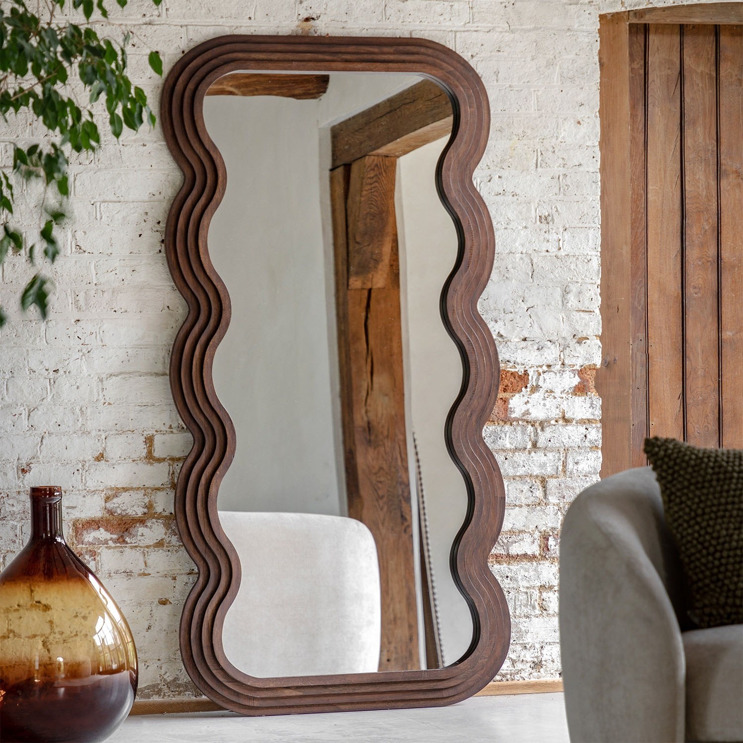 Gallery Direct Hasker Mirror 900x1800mm | Furniture World