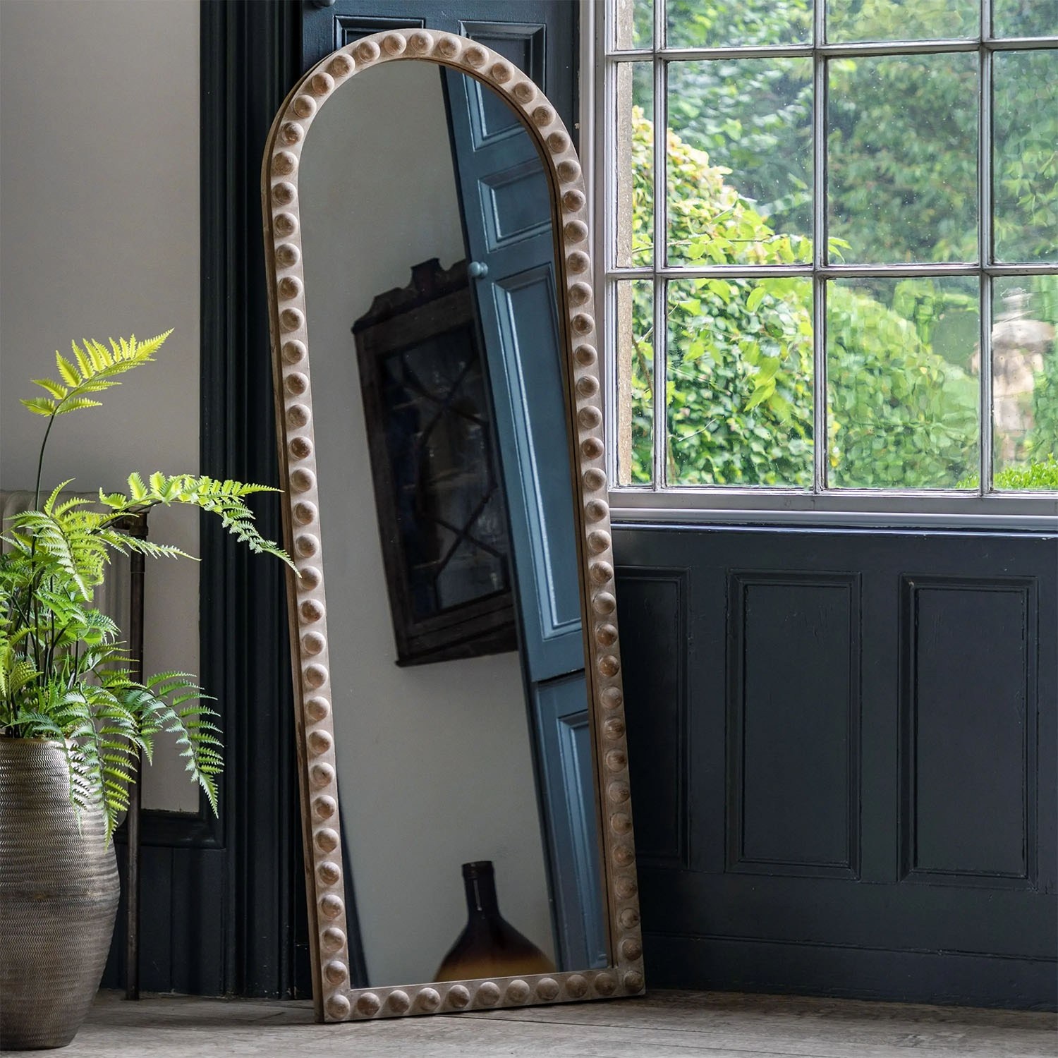 Gallery Direct Millbrook Arch Leaner Mirror 600x1700mm | Furniture World