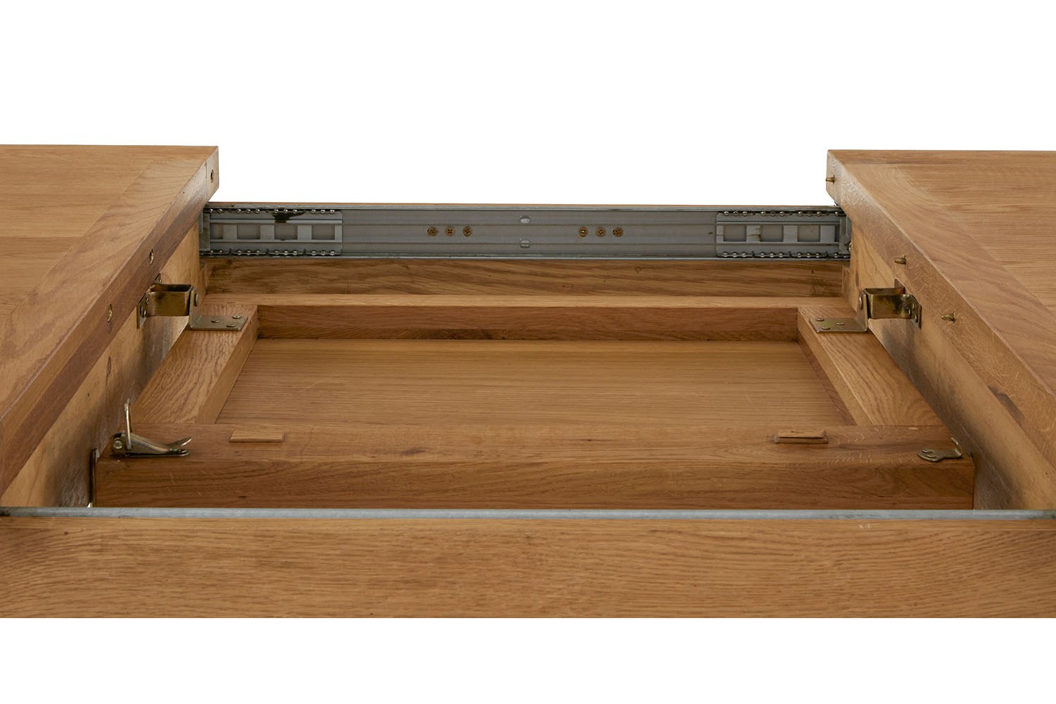 Salisbury Waxed Premium Oak Large Extending Dining Table | Furniture World