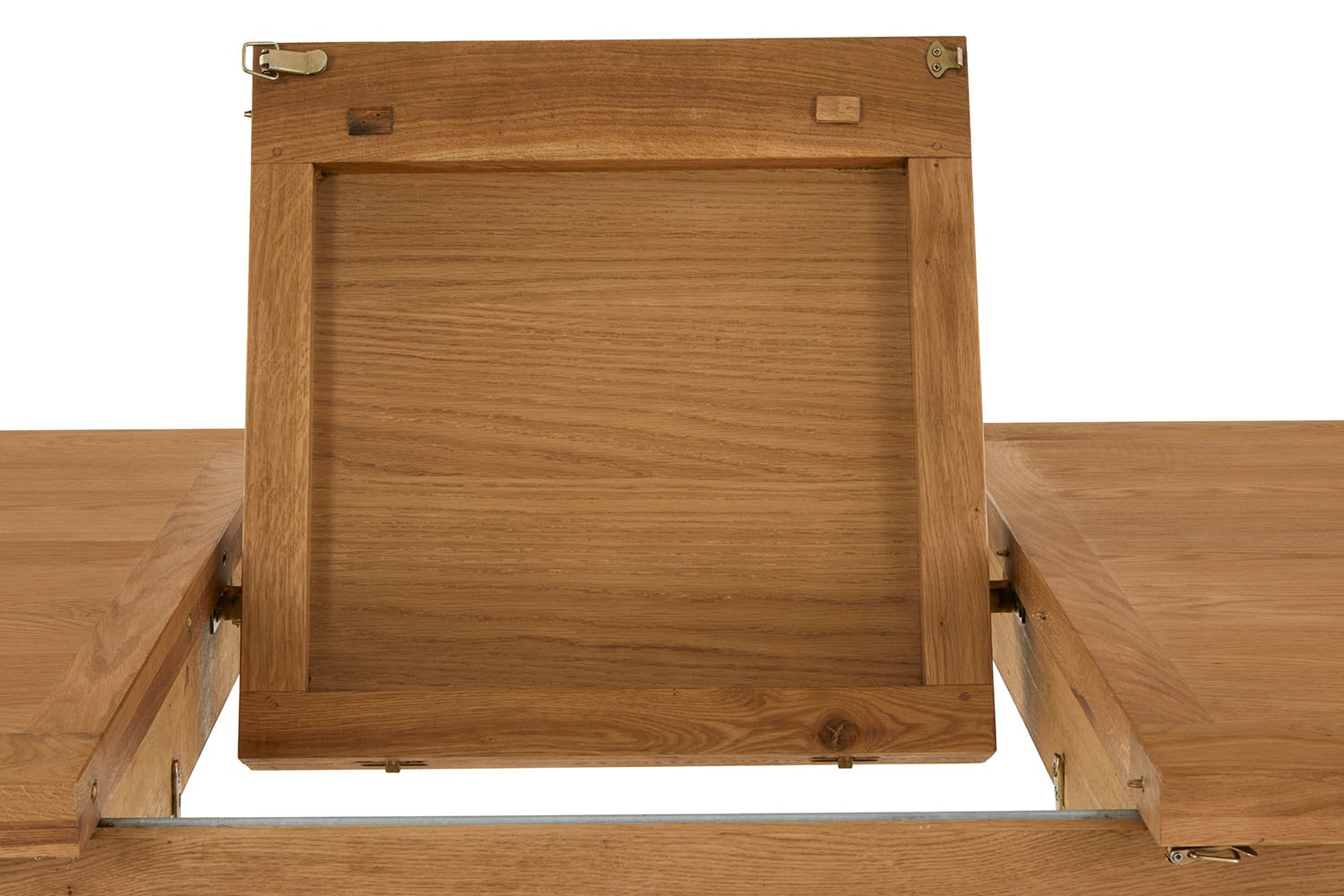 Salisbury Waxed Premium Oak Large Extending Dining Table | Furniture World
