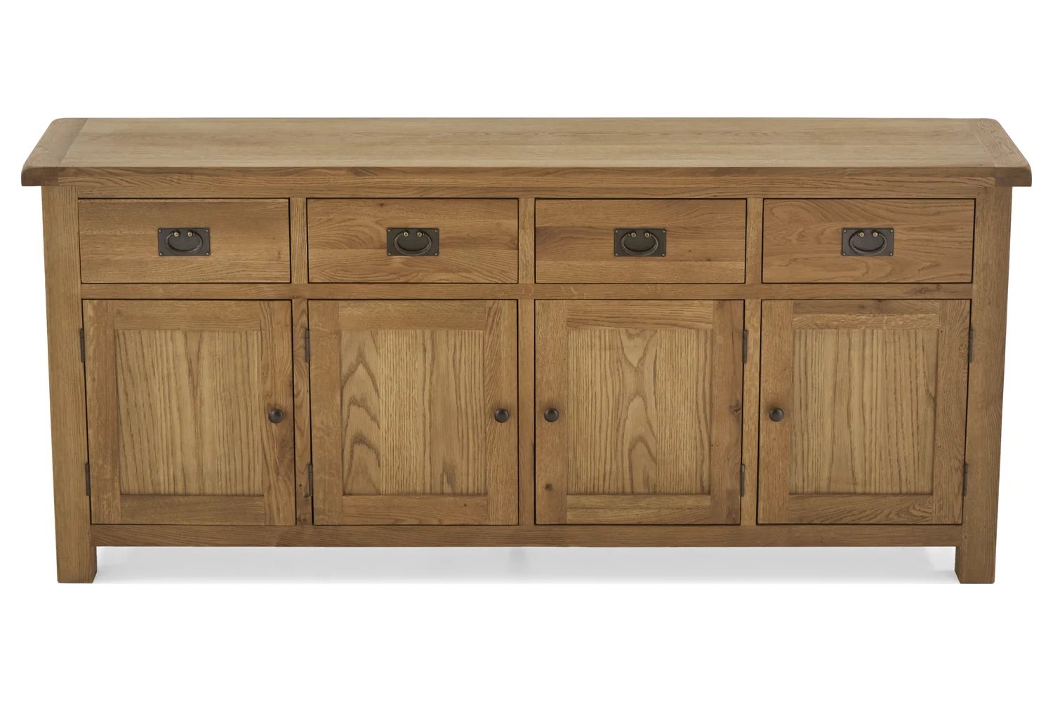 Zelah Salisbury Waxed Premium Oak Extra Large Sideboard | Furniture World