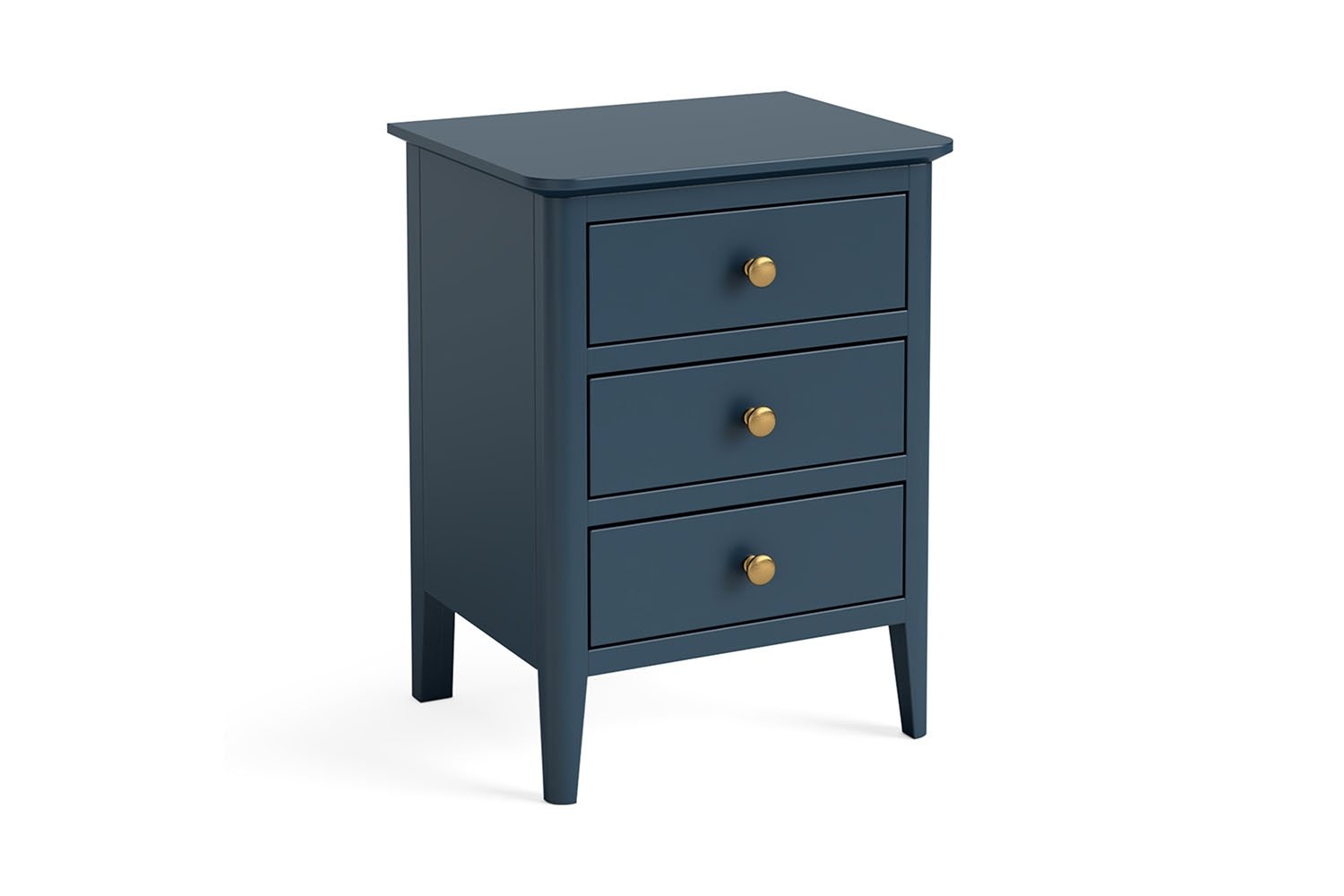 Harrogate Painted Blue Bedside Table | Furniture World