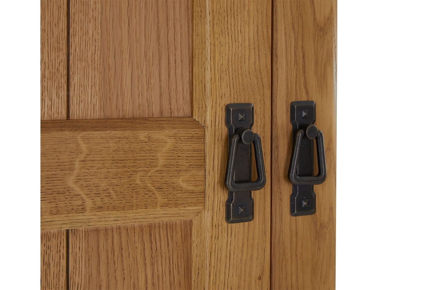 Burford Country Oak Triple Wardrobe | Furniture World