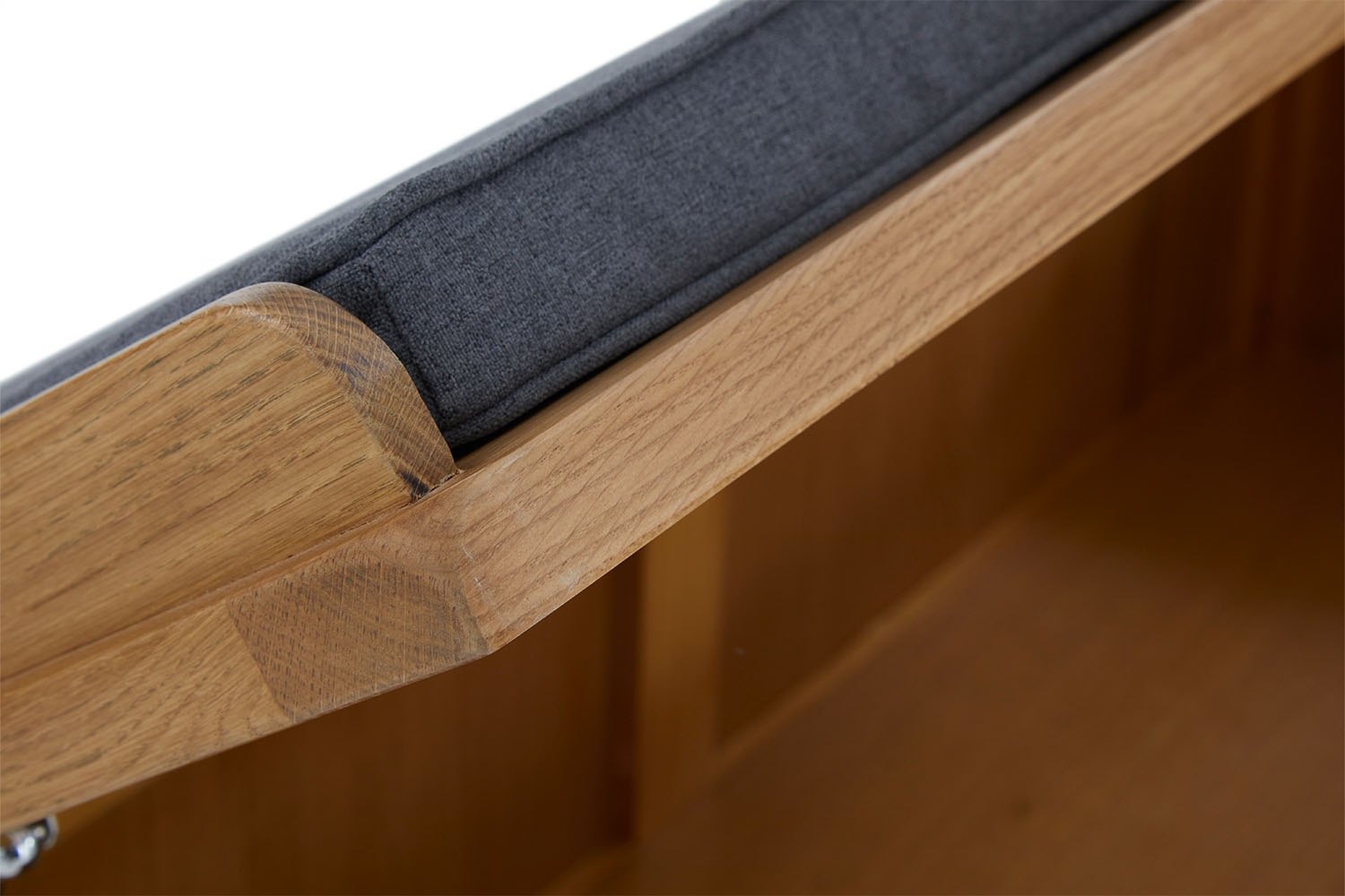 Burford Country Oak Storage Bench Blanket Box | Furniture World