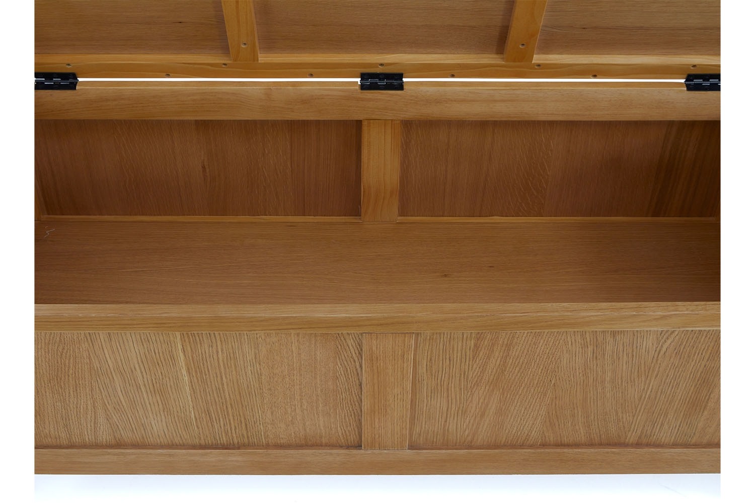 Burford Country Oak Storage Bench Blanket Box | Furniture World