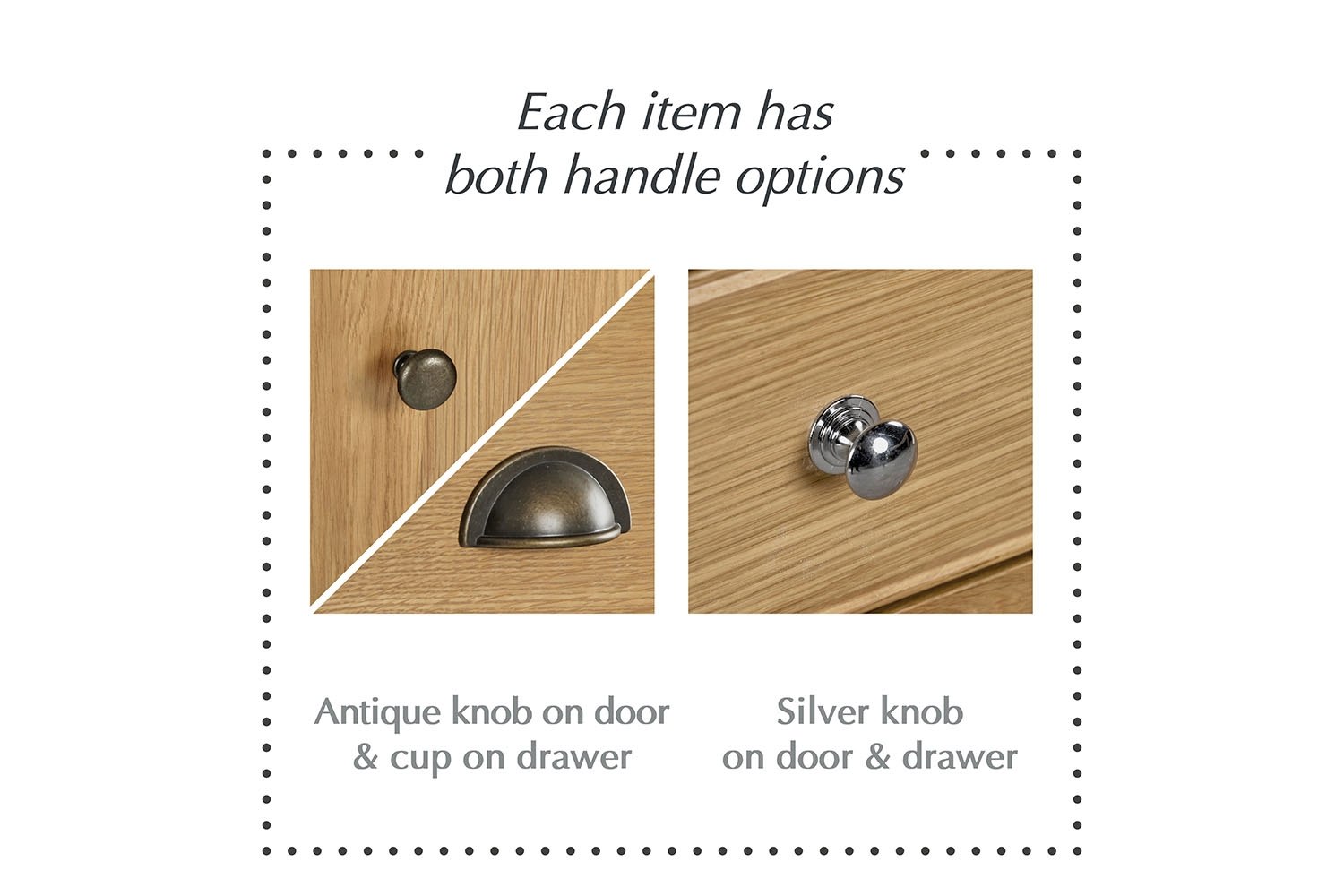 Normandy Portland Chunky Country Oak Large Sideboard | Furniture World