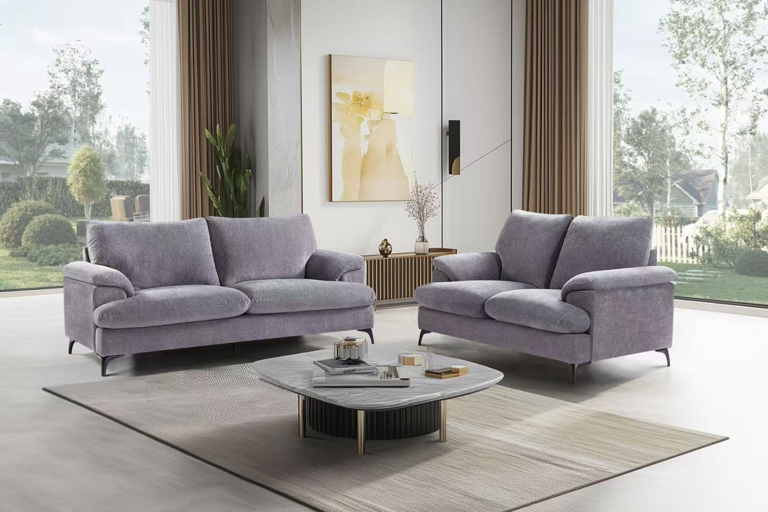 Hendry 3 Seater Static Sofa | Furniture World