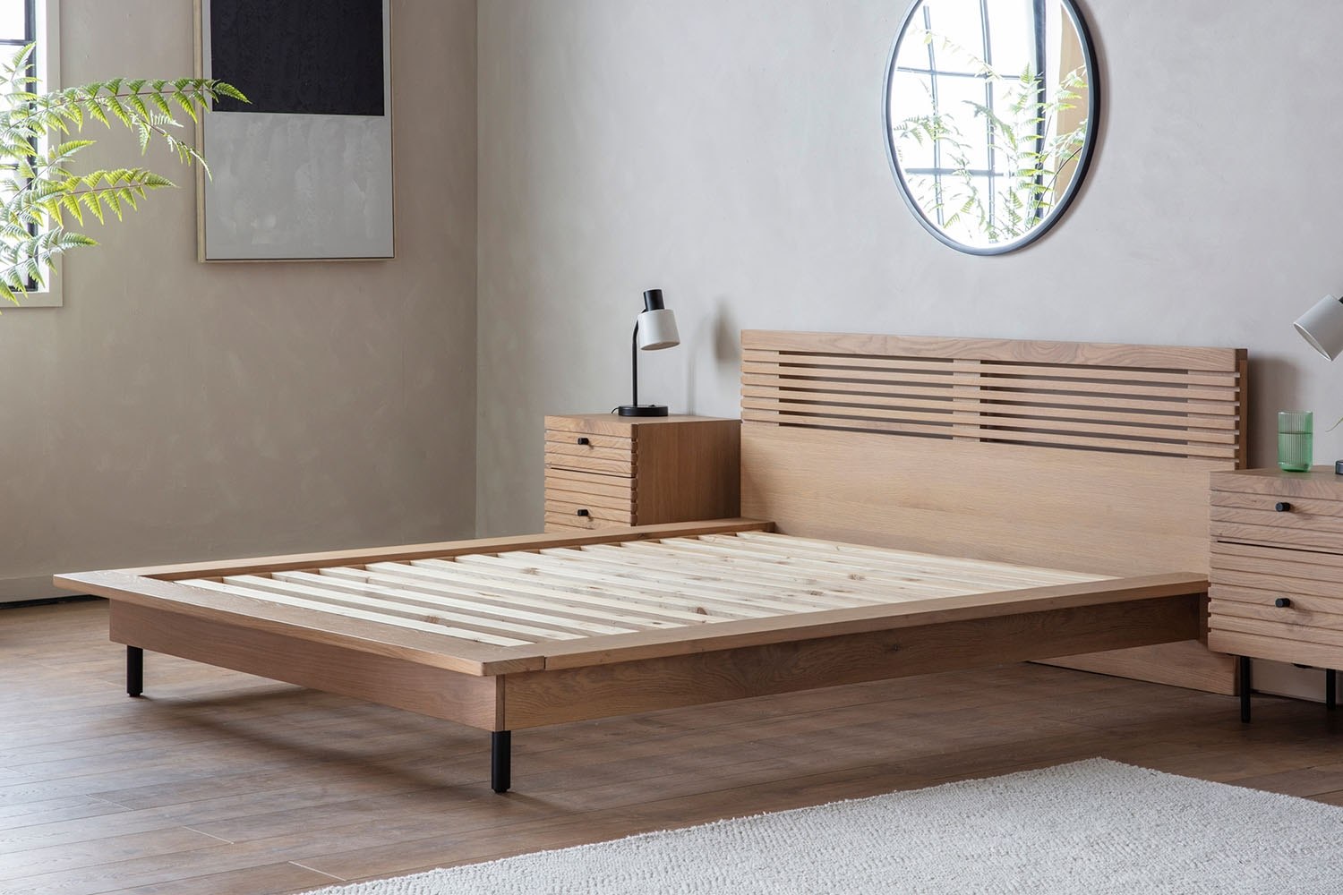 Gallery Direct Okayama Oak Bed Frame | Furniture World