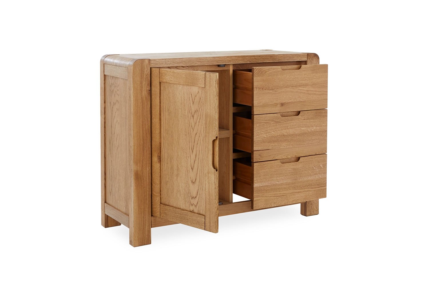 Harvey Bergen Solid Oak Small Sideboard | Furniture World