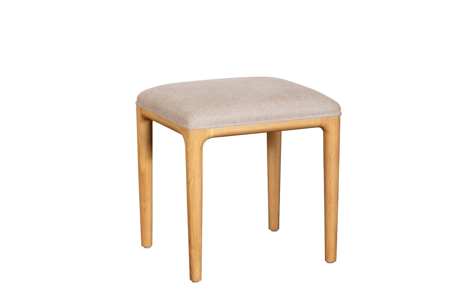 G Plan Winchester Retro Oak Upholstered Stool | Furniture World