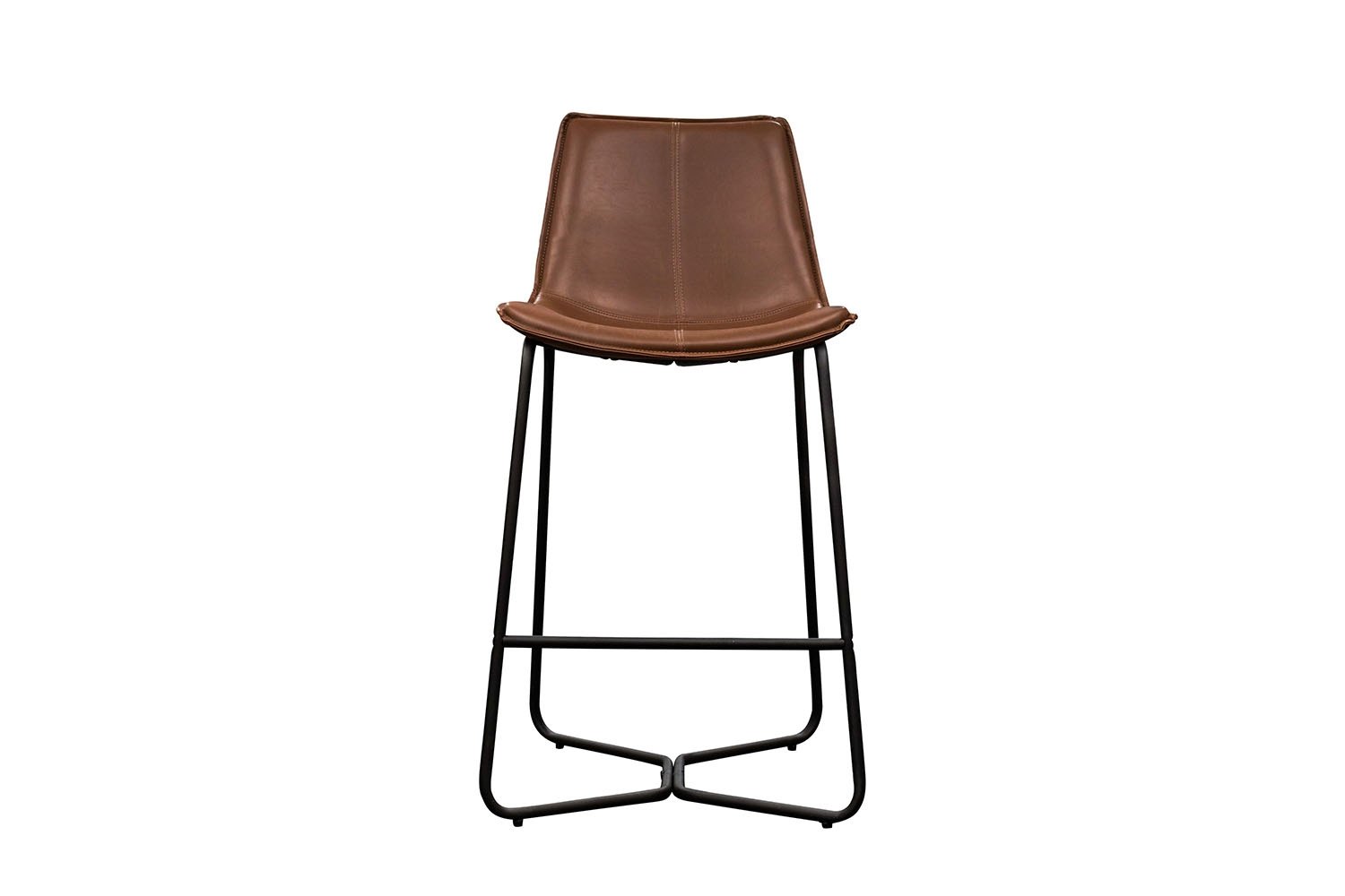 Gallery Direct Set of 2 Hawking Bar Stool in Brown | Furniture World