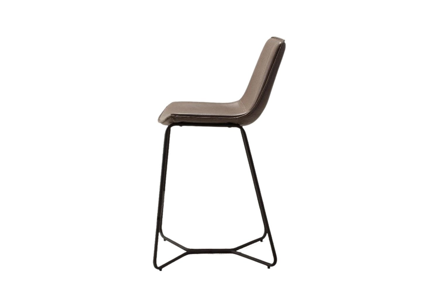 Gallery Direct Set of 2 Hawking Bar Stool in Ember | Furniture World