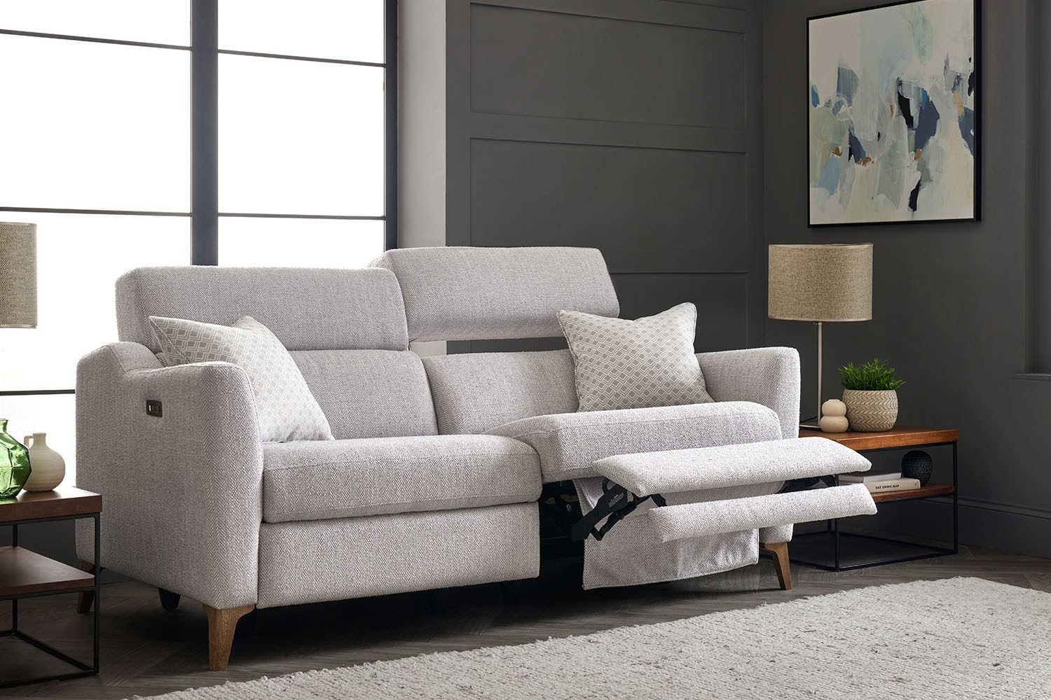 Otago Large Ultimate Cloud Zero Recliner 3 Seater Sofa | Furniture World