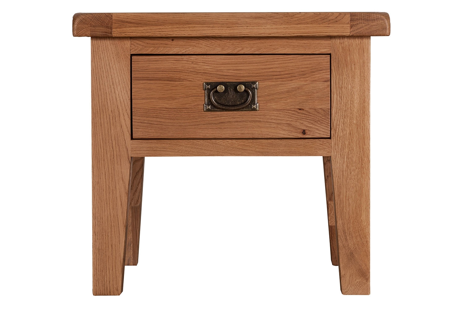 Cotswold Rustic Oak Lamp Table | Furniture World
