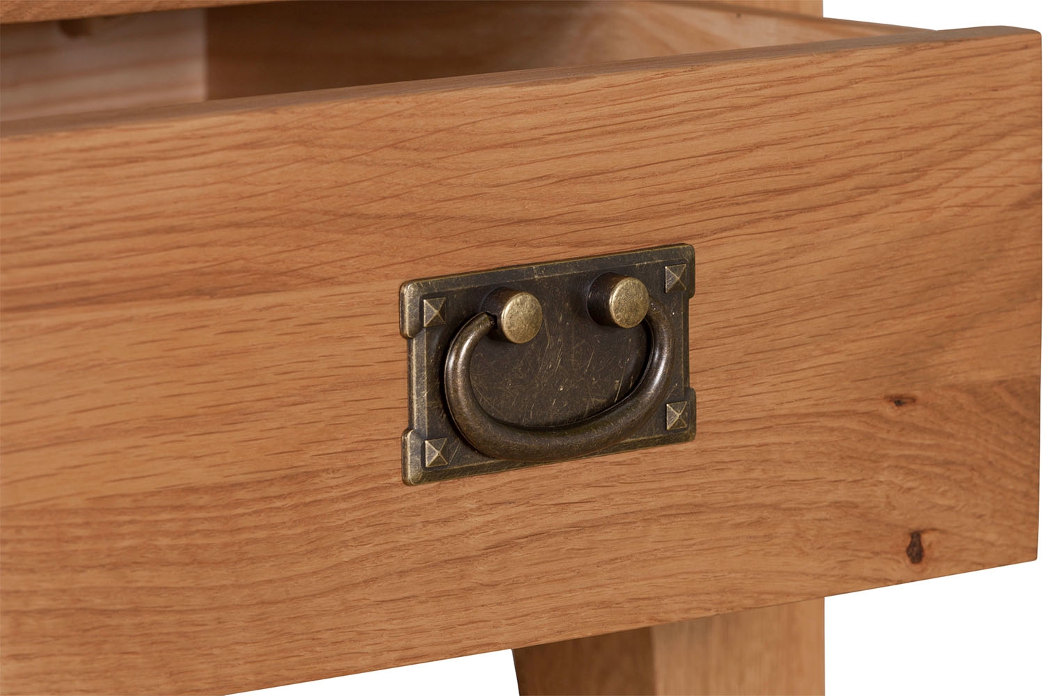 Cotswold Rustic Oak Lamp Table | Furniture World