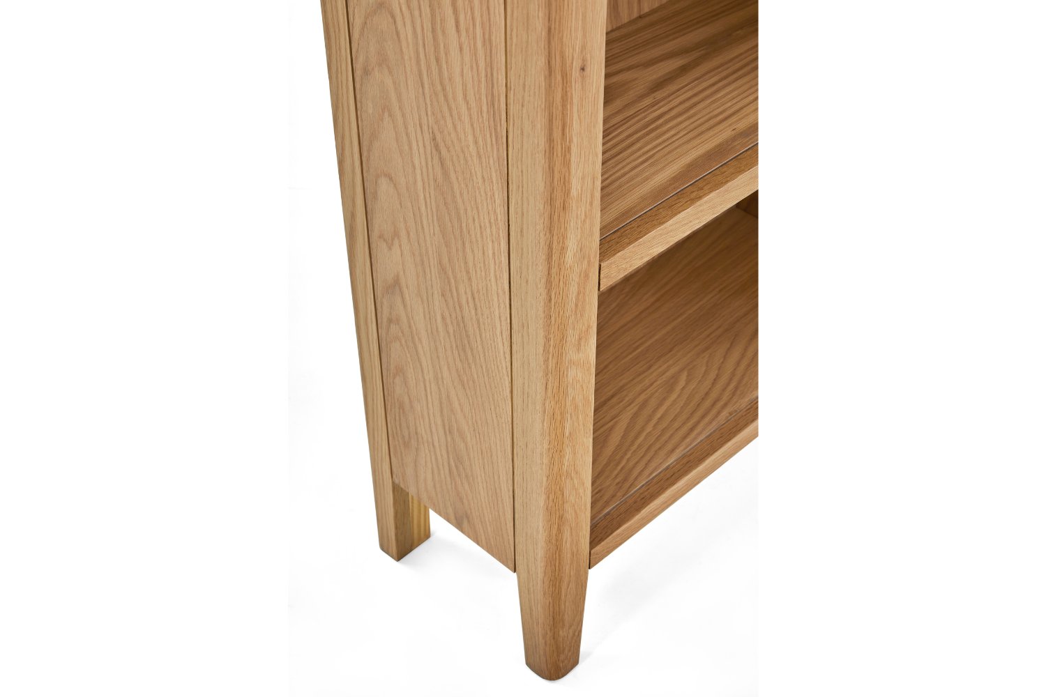 Bath Oak Slim Bookcase | Furniture World
