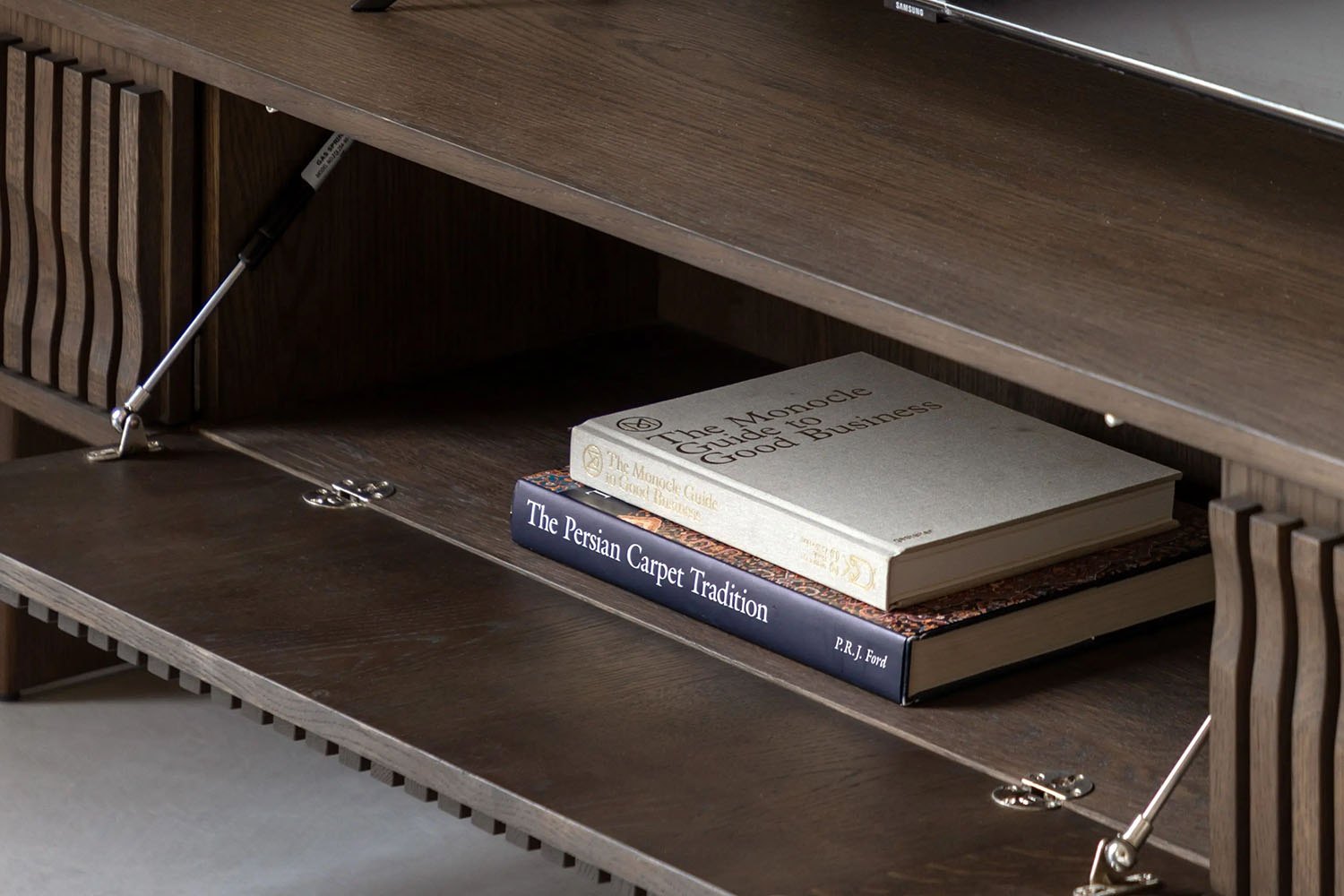 Gallery Direct Onda Walnut Media Unit | Furniture World