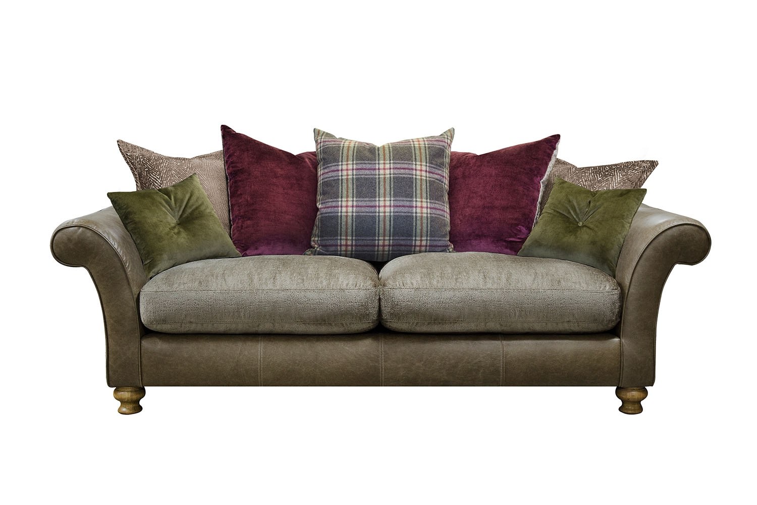 Alexander & James Blake 3 Seater Pillow Back Sofa | Furniture World