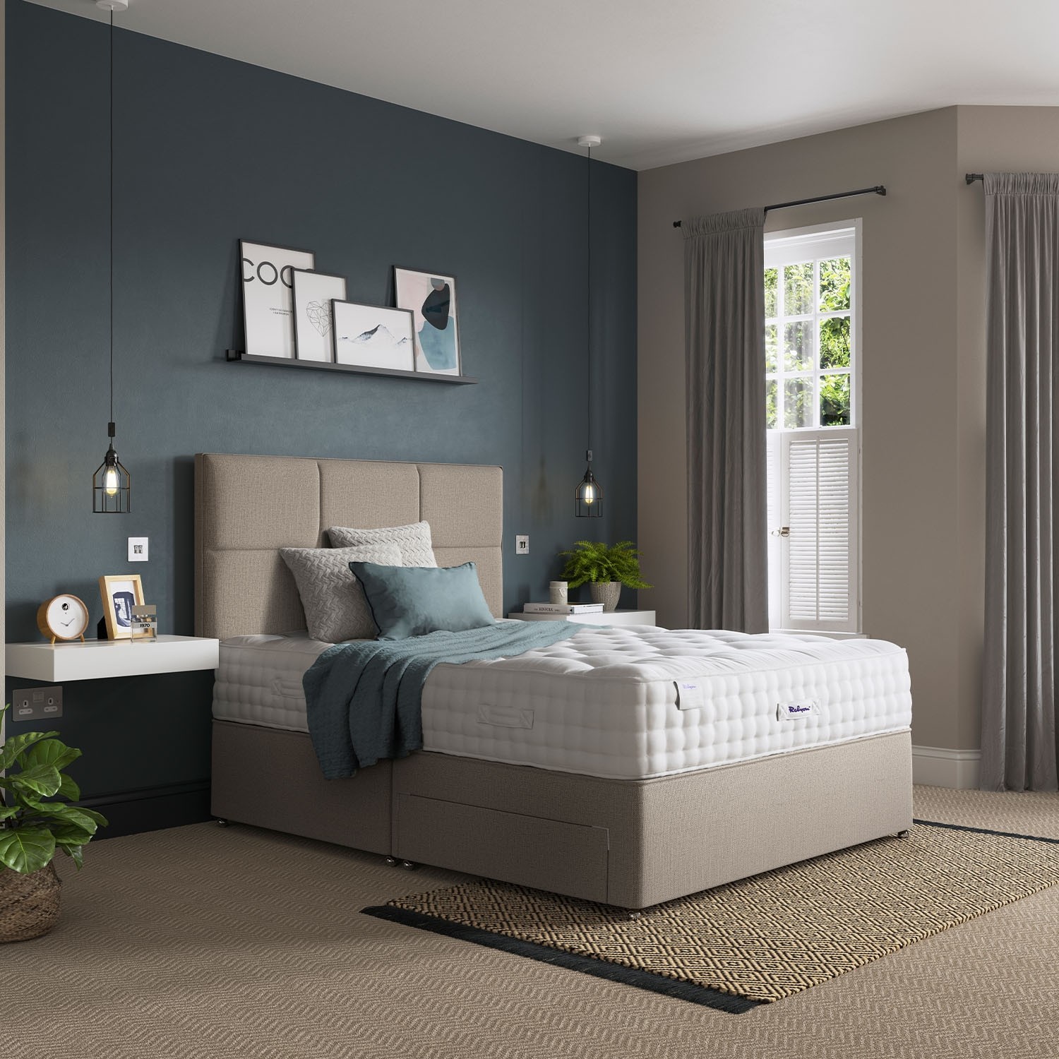 Relyon Classic Natural Luxury Pashmina 2350 Divan Bed | Furniture World