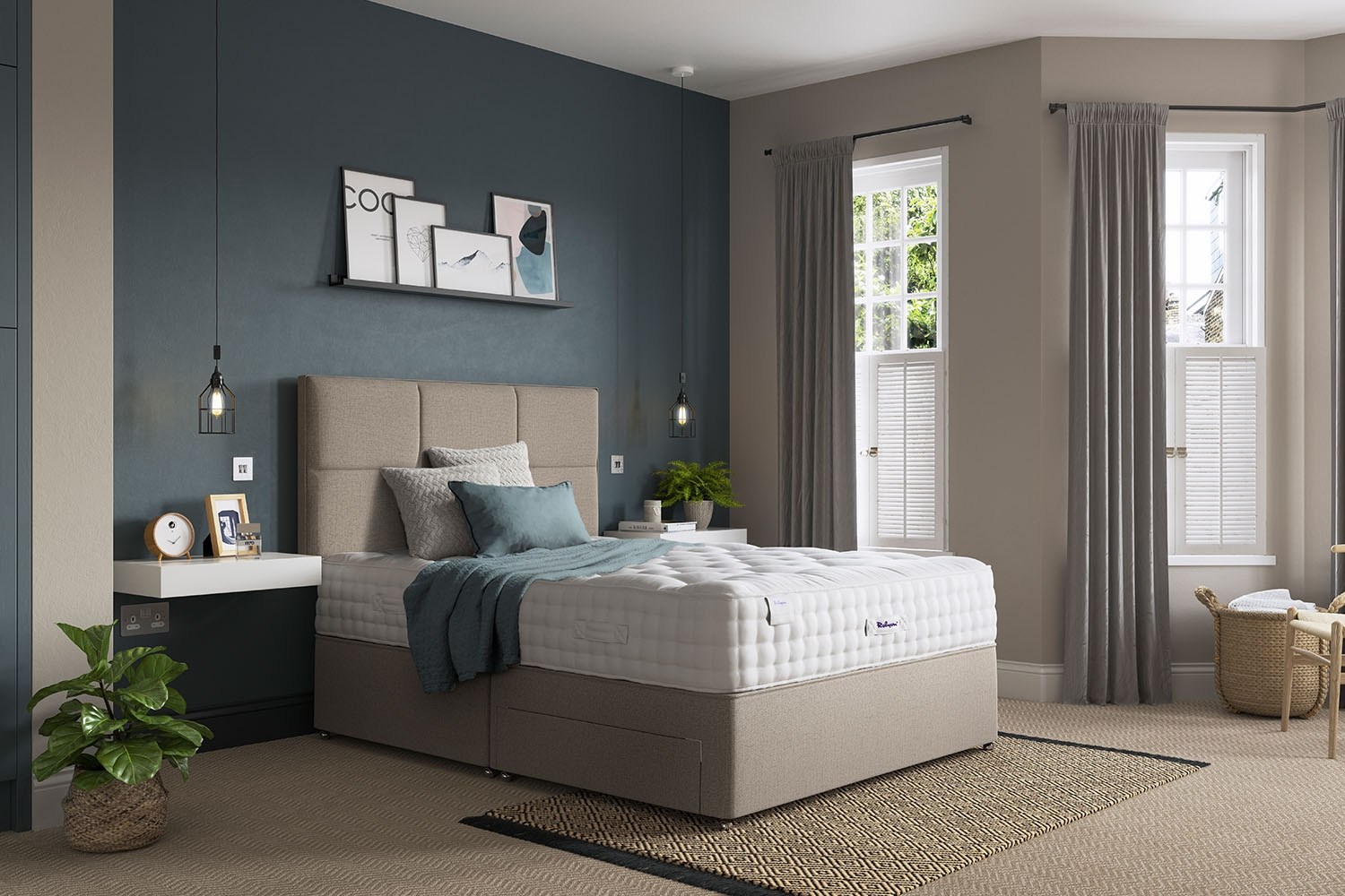 Relyon Classic Natural Luxury Pashmina 2350 Divan Bed | Furniture World