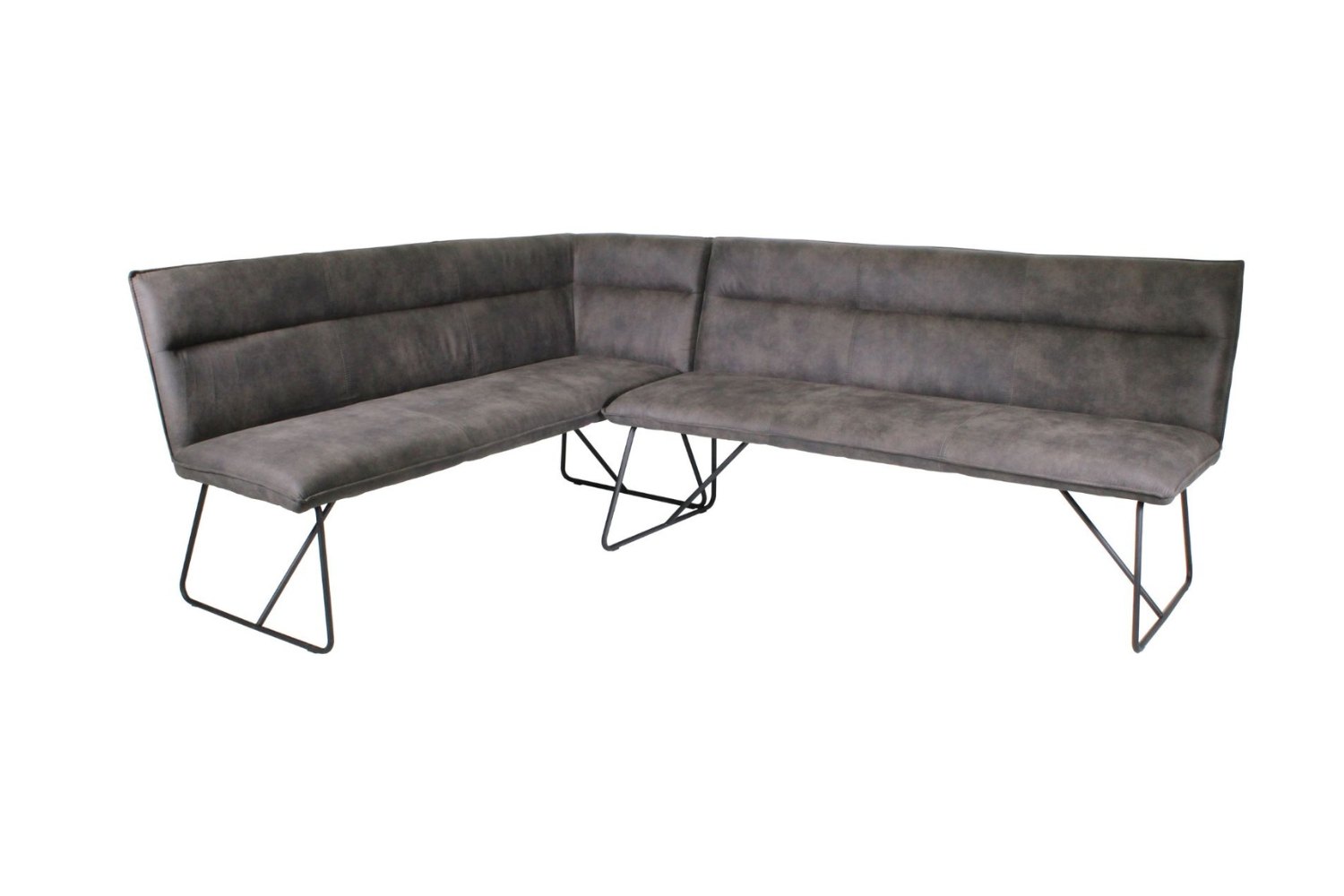 The Loki Earth Dining Table Set with Corner and Low Bench | Furniture World
