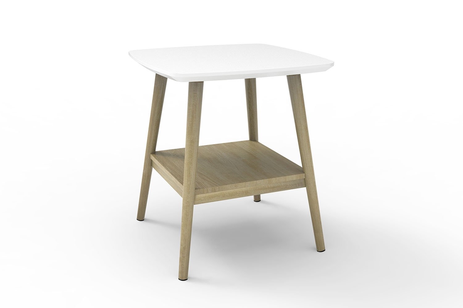 Princeton High Gloss White Lamp Table | Furniture World