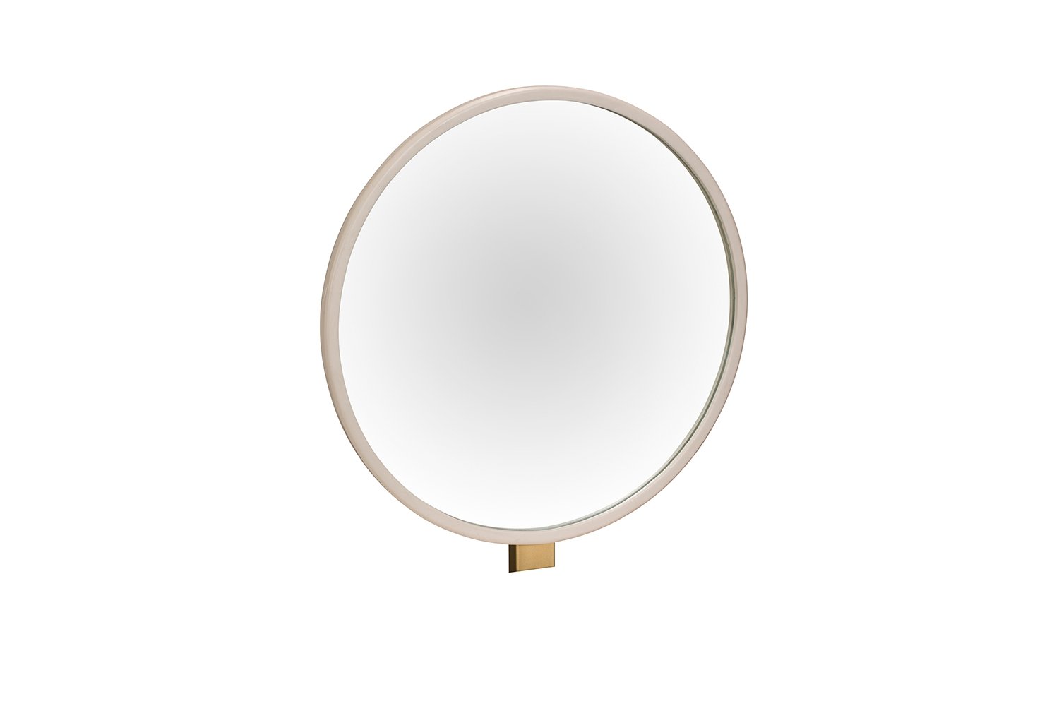 Lotus | Lucia Gallery Mirror in White Mahogany Wood | Furniture World