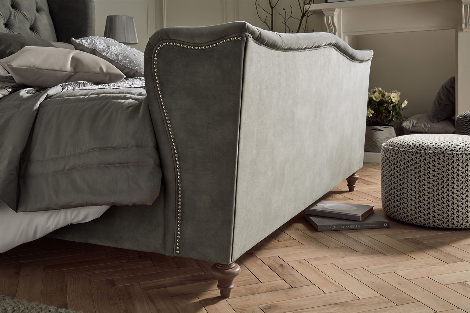 Sussex Upholstered High End Bed Frame | Furniture World