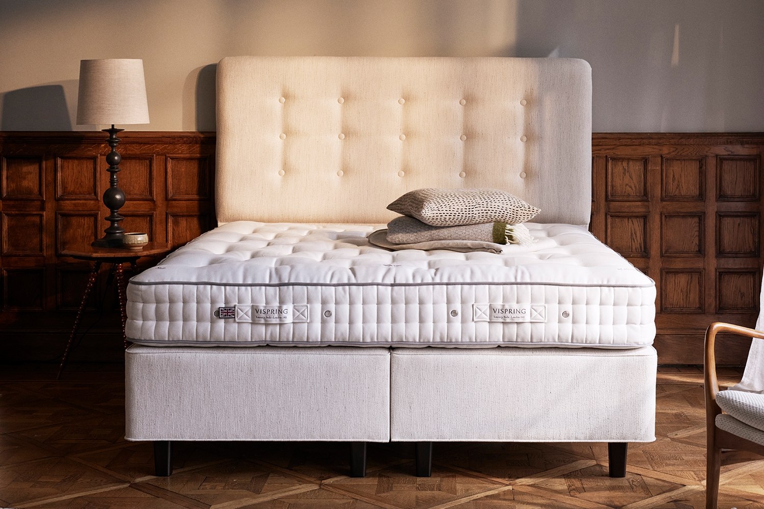 Vispring Herald Superb Shallow 17cm Base Divan Bed - Furniture World