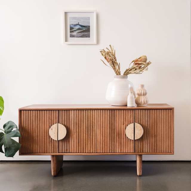 Tv stand mango wood store