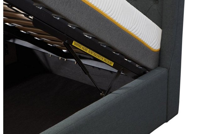 TEMPUR® Holcot Ottoman Bed Base in Shetland Slate | Furniture World