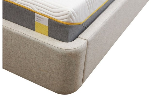TEMPUR® Holcot Ottoman Bed Base in Shetland Pebble | Furniture World