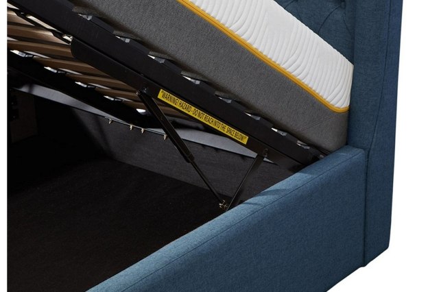 TEMPUR® Holcot Ottoman Bed Base in Shetland Navy | Furniture World