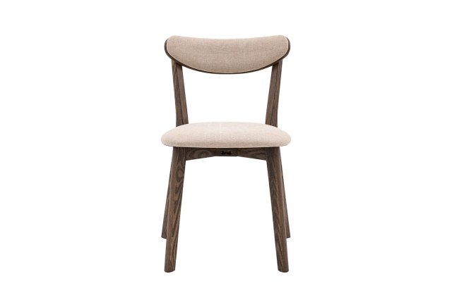 Gallery Direct Hatfield Smoked Oak 110cm Round Dining Table Set & 4 ...