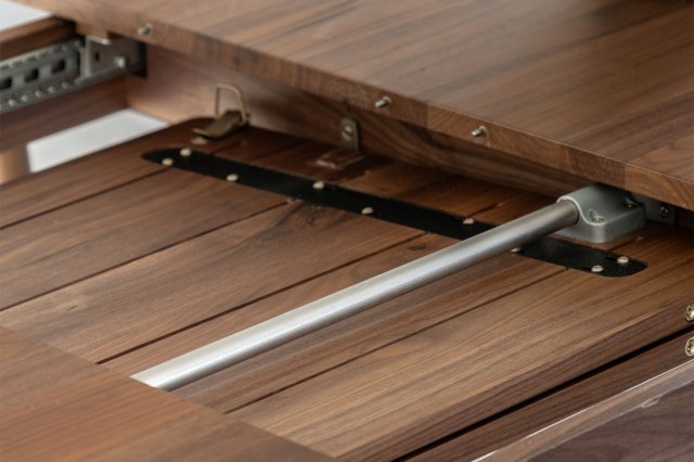 Gallery Direct Madrid Extending Dining Table in Walnut | Furniture World