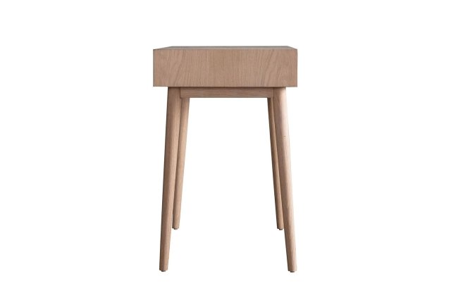 Gallery Direct Milano Oak 1 Drawer Desk - Furniture World