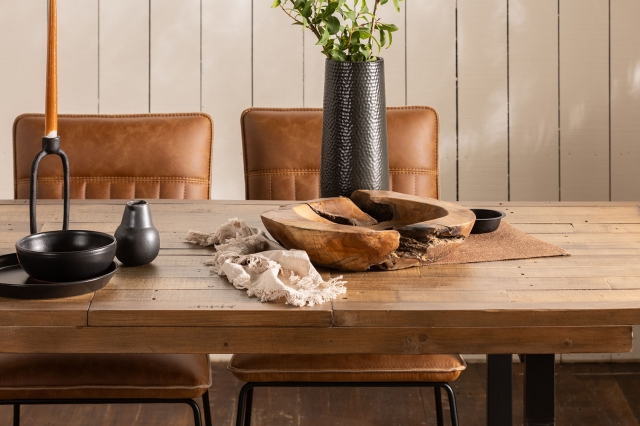 Grant Reclaimed Wood Extending Dining Table Brooklyn Nixon Furniture World