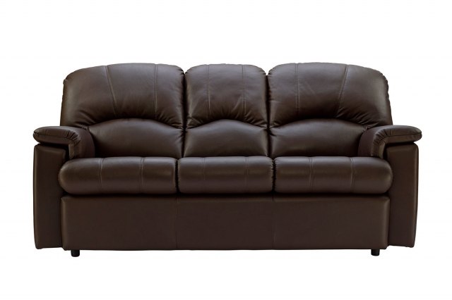 G Plan Chloe Leather 3 Seater Sofa | Furniture World