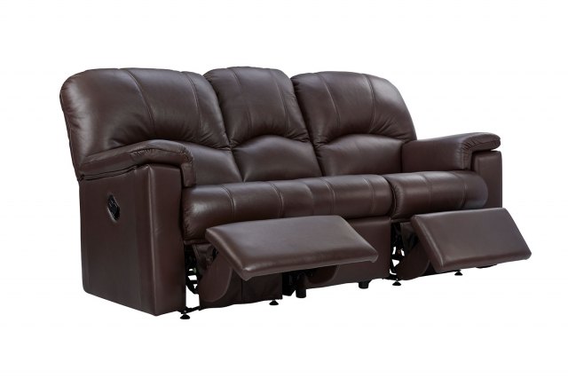 G Plan Chloe Leather 3 Seater Sofa | Furniture World