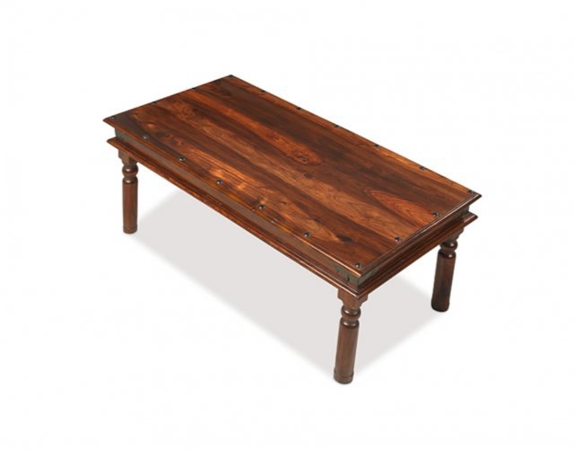 Oak City - Maharajah Indian Rosewood Thacket Coffee Table - 60 x 110 ...